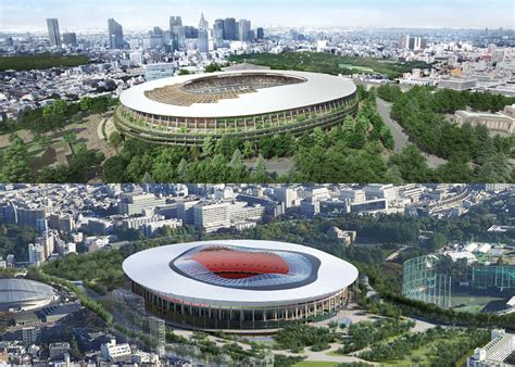 Kengo Kuma And Toyo Ito Bid For Tokyo Olympic Stadium
