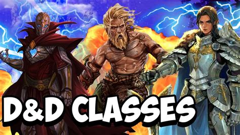 Every Dandd Class Explained In 60 Seconds Youtube