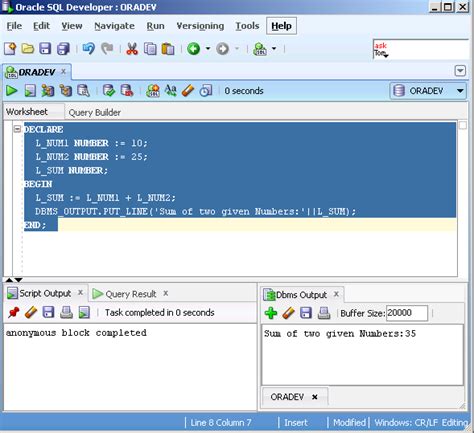 The Sample User Interface Of The Oracle Download Scientific Diagram