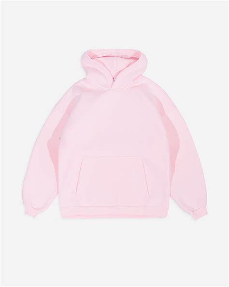 Худи оверсайз с начесом (розовый) - Моспошив | МОСПОШИВ