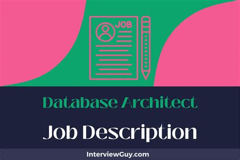 database architect job description [updated for 2025]