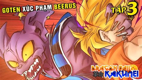 Broly Gia Nhập Với Vũ Trụ 7 Goten Trunks Luyện Tập Cùng Beerus