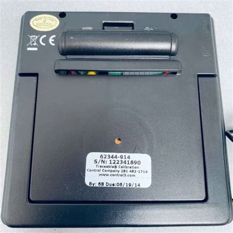 Vwr Traceable Big Digit Thermometer 4 Alarm With Calibration — Life Sciences Trading