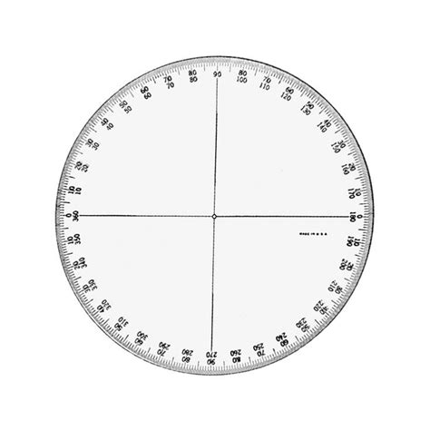 Circular Protractor Protractor Circular Protractors