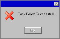 Classic Task Failed Successfully Blank Template Imgflip