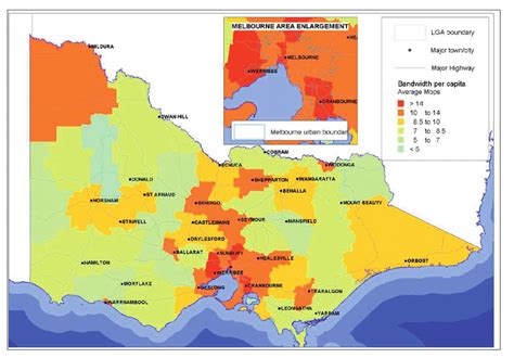 1 Average Maximum Bandwidth Per Capita October 2011 19 Download