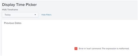 Solved How To Populate One Time Picker Based On The Selec Splunk