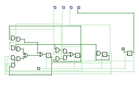 Circuitverse 4 Bit Even Sequence Generator