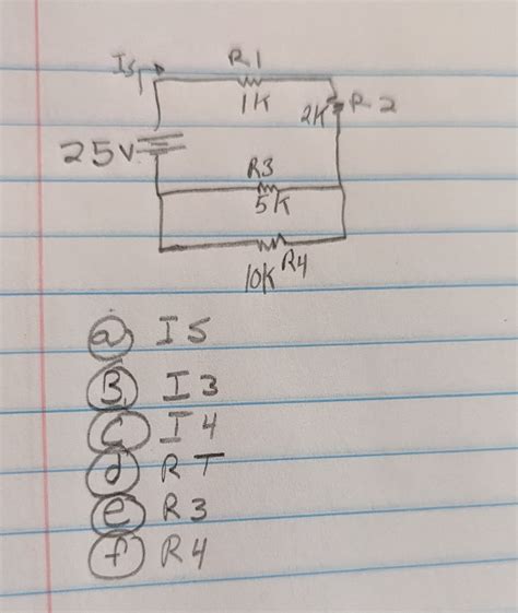 Solved Can Someone Solve For Power Across Each Resistor And Chegg Com