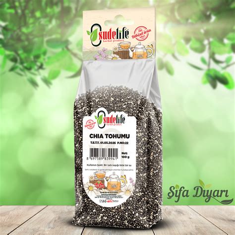 Chia Tohumu 100 gr | Şifa Diyarı Güvencesiyle Bitkisel Çaylar