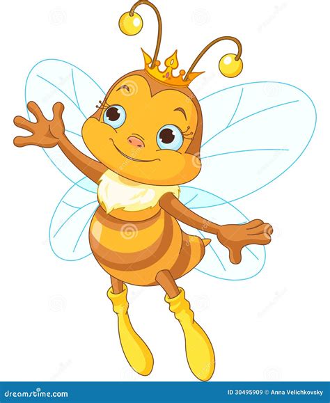 Queen Bee Showing Stock Vector Illustration Of Clipart 30495909