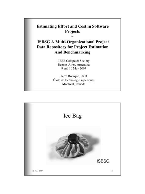 Pdf Estimating Effort And Cost In Software Projects − Isbsg A Multi Organizational Project