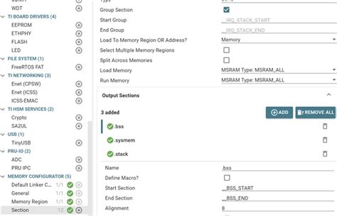 Sk Am62b P1 Linker Error While Using Mcu Sdk Processors Forum Processors Ti E2e Support
