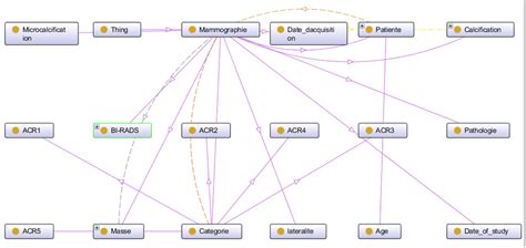 Part Of Mammography Ontology And Relations Download Scientific Diagram