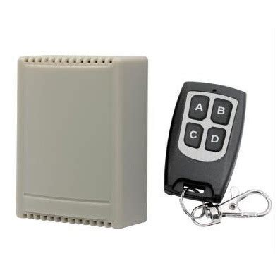 433MHz 4 Channel Wireless Learning Code 12V Remote Control Switch For Door Gate SWBM 4