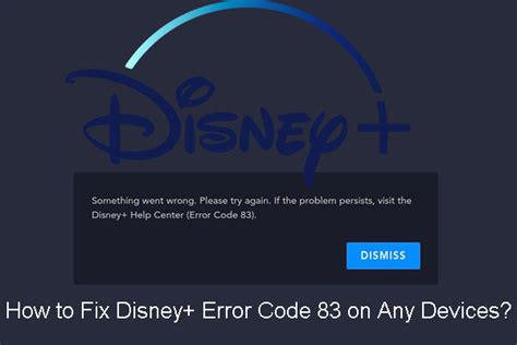 Fixed How To Fix Disney Plus Error Code 83 On Any Devices