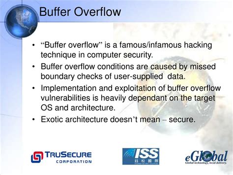 Ppt Exploiting Buffer Overflows Techniques And Implications On Various Platforms Powerpoint