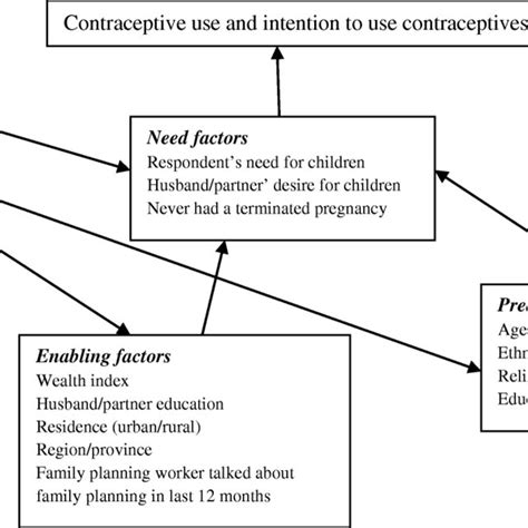 Interaction Of Predisposing Factors Enabling Factors And Needs Factors Download Scientific
