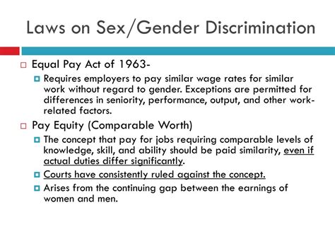 Ppt Legal Framework Of Equal Employment Powerpoint Presentation Free
