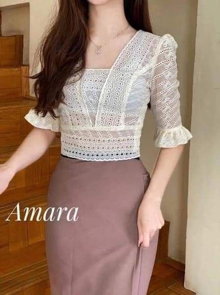 Pin De Autumn En ᴛʜᴇ ᴛʀᴀᴅɪᴛɪᴏɴᴀʟ ᴅʀᴇss Blusas Bonitas Blusas De