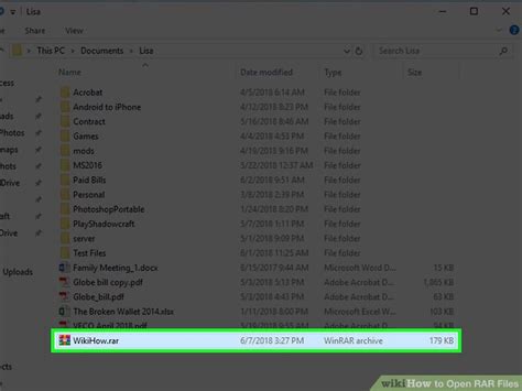Ways To Open RAR Files WikiHow