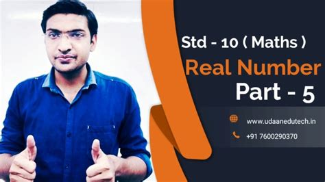 Real Numbers Euclids Division Lemma Sums Part 5 Cbse Class 10 Maths Chapter 1 Rajan