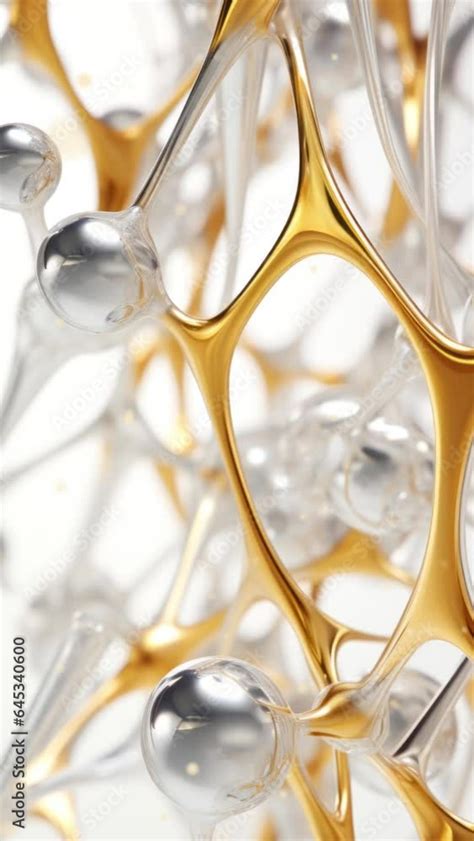 Vertical Video 3d Animation Molecule Structure Scientific Medical