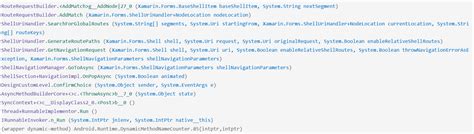 Bug Ios Shell Popasync Causes Null Reference At Routerequestbuilder · Issue 13947 · Xamarin