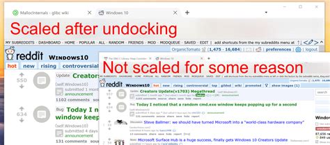 Is There A Handy Way To Force A Window To Scale On A Hidpi Display Some Windows Don T Scale