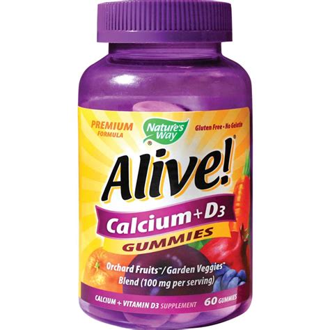 Secom Alive Calciu D3 Gummies X60 Jeleuri Secom