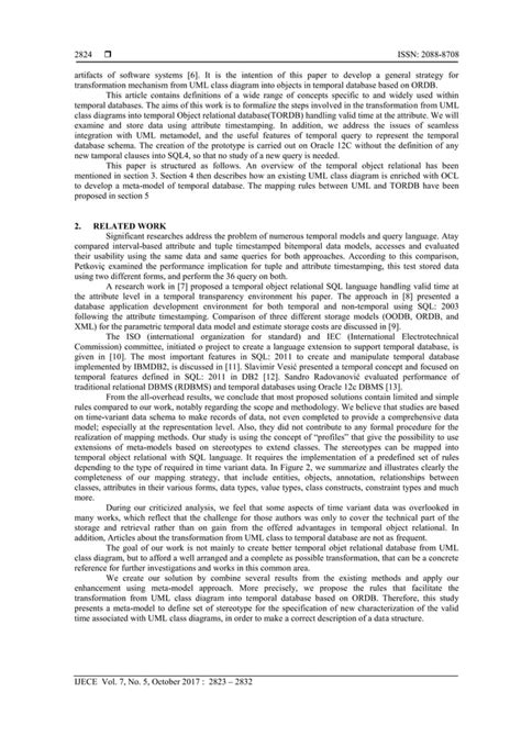 Converting Uml Class Diagrams Into Temporal Object Relational Database