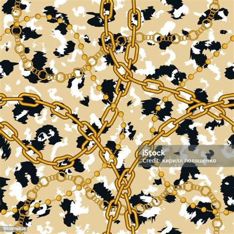 레오 파 드 스킨의 골든 체인 가방에 대한 스톡 벡터 아트 및 기타 이미지 가방 판화 일러스트레이션 기법 표범 Istock