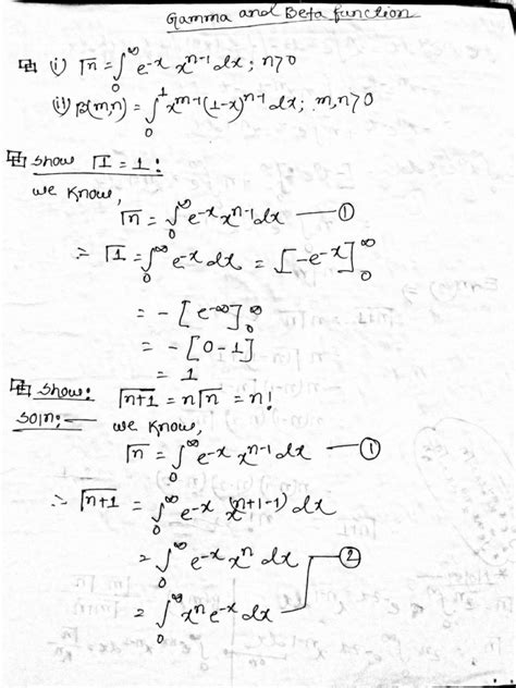Gamma And Beta Function 20 Apr 2025 12 14 13 Pdf