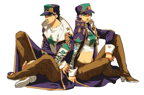 Kujo Jotaro Jojo No Kimyou Na Bouken Drawn By Tktg Danbooru