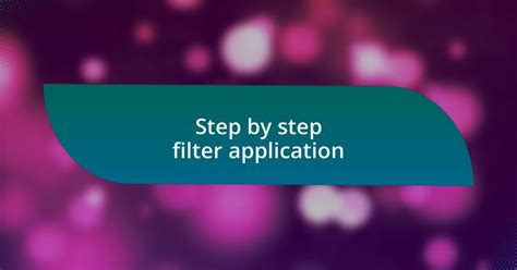 How I Enhanced Photos Using Gimp Filters