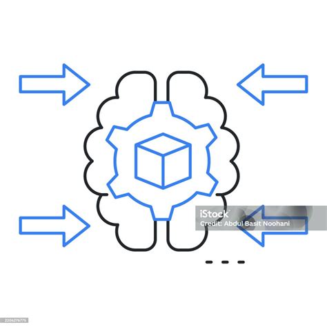 Ai Model Training Icon Machine Learning Neural Network Data Processing