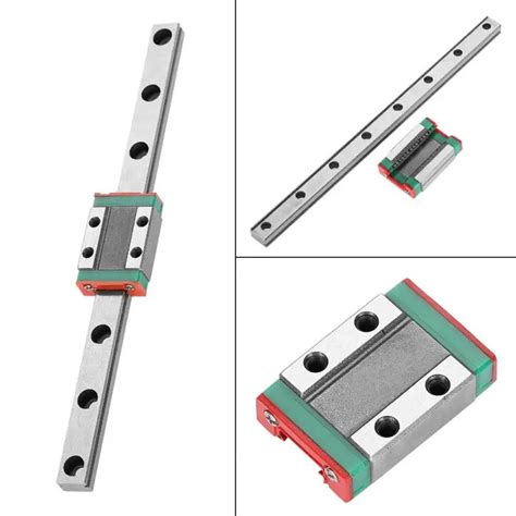 PC LML B Miniature Linear Rail Guide Rail Mm Width Slide Block Linear Guide Rail Print Parts