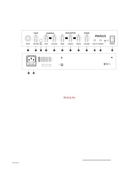 E-WAVE PAN 15 Руководство по эксплуатации онлайн [1/2] 799277