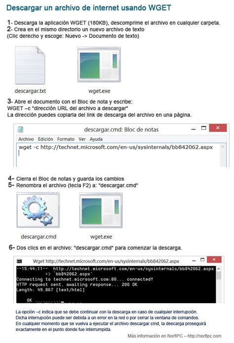 Como Usar Wget En Windows Para Descargar Archivos De Internet