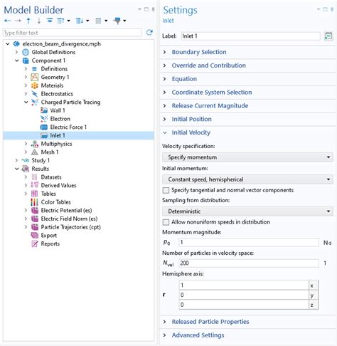 Particle Tracing Module Updates Comsol® 63 Release Highlights