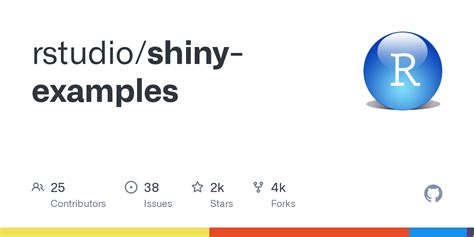 Shiny Examples README Md At Main Rstudio Shiny Examples GitHub