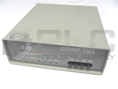 Motorola Codex 2123 Ldsu Data Modem Plc Toolbox Supply