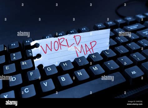Inspiration Showing Sign World Map Conceptual Photo A Diagrammatic