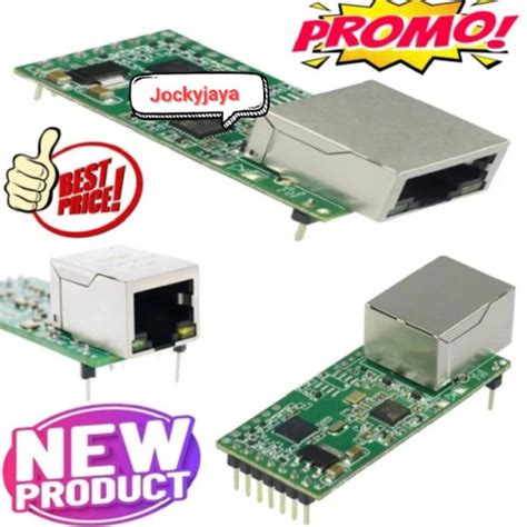 Jual Serial Ethernet Converter Module Serial UART TTL To Ethernet TCIP USR TCP 232 T2 Jakarta