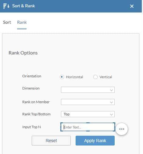 How To Sort And Rank Reports With Sap Analytics Designer