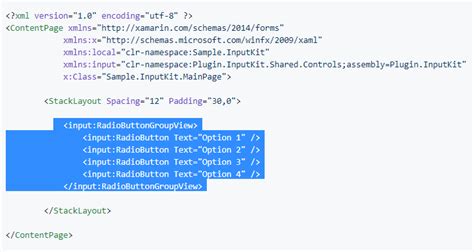 Checkbox And RadioButon In Xamarin Forms