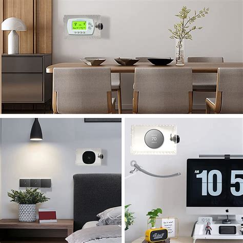 Universal Thermostat Guard Thermostat Lock Box With Changeable Combination Lock Large Clear Lock