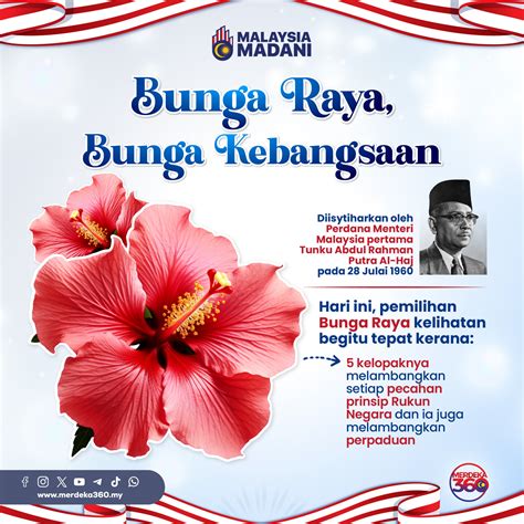 Bunga Kebangsaan Bunga Raya Merdeka360