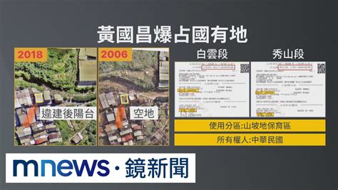 黃國昌爆住家整排都非法占用國有地 國產署證實！｜鏡新聞 Youtube