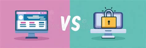 Comparison Of Secure And Insecure Websites Highlighting Key Differences In Visual Representation